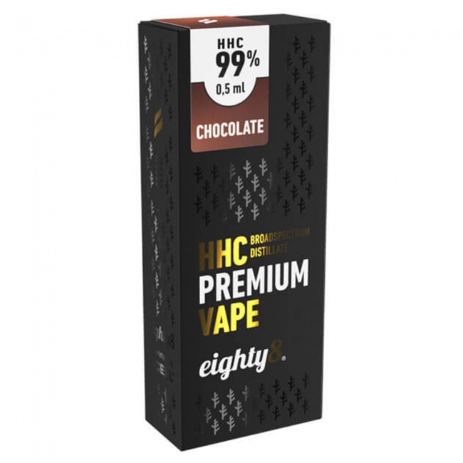 Eighty8 Ηλεκτρονικό Τσιγάρο Μιας Χρήσης 99% HHC Chocolate 0,5ml ... Eighty8 Ηλεκτρονικό Τσιγάρο Μιας Χρήσης 99% HHC Chocolate 0,5ml ...